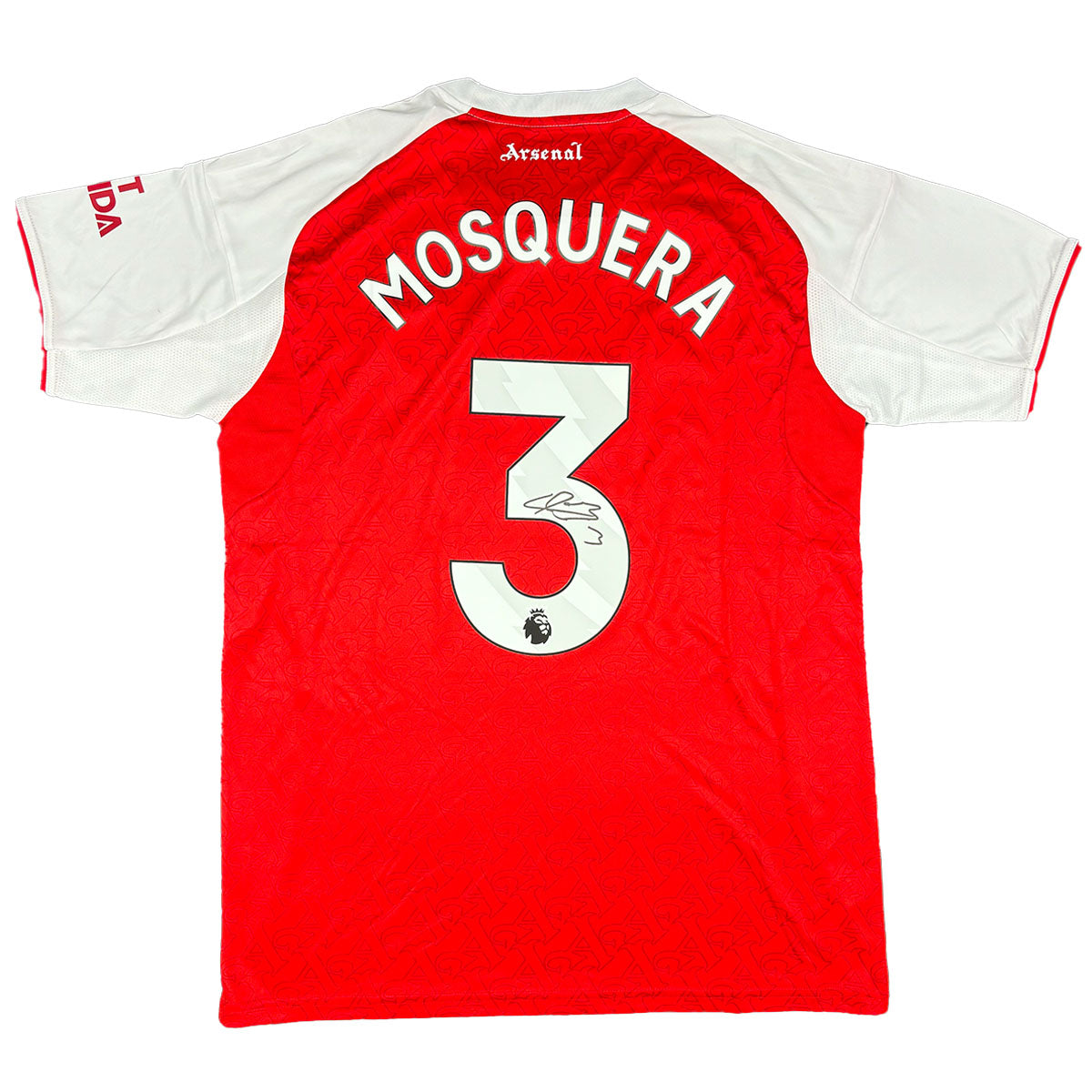Cristhian Mosquera Signed Arsenal 2025/2026 Home Shirt – H&C Memorabilia
